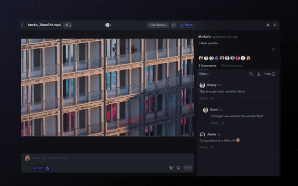 Announcing Presence, View History, and Asset Search