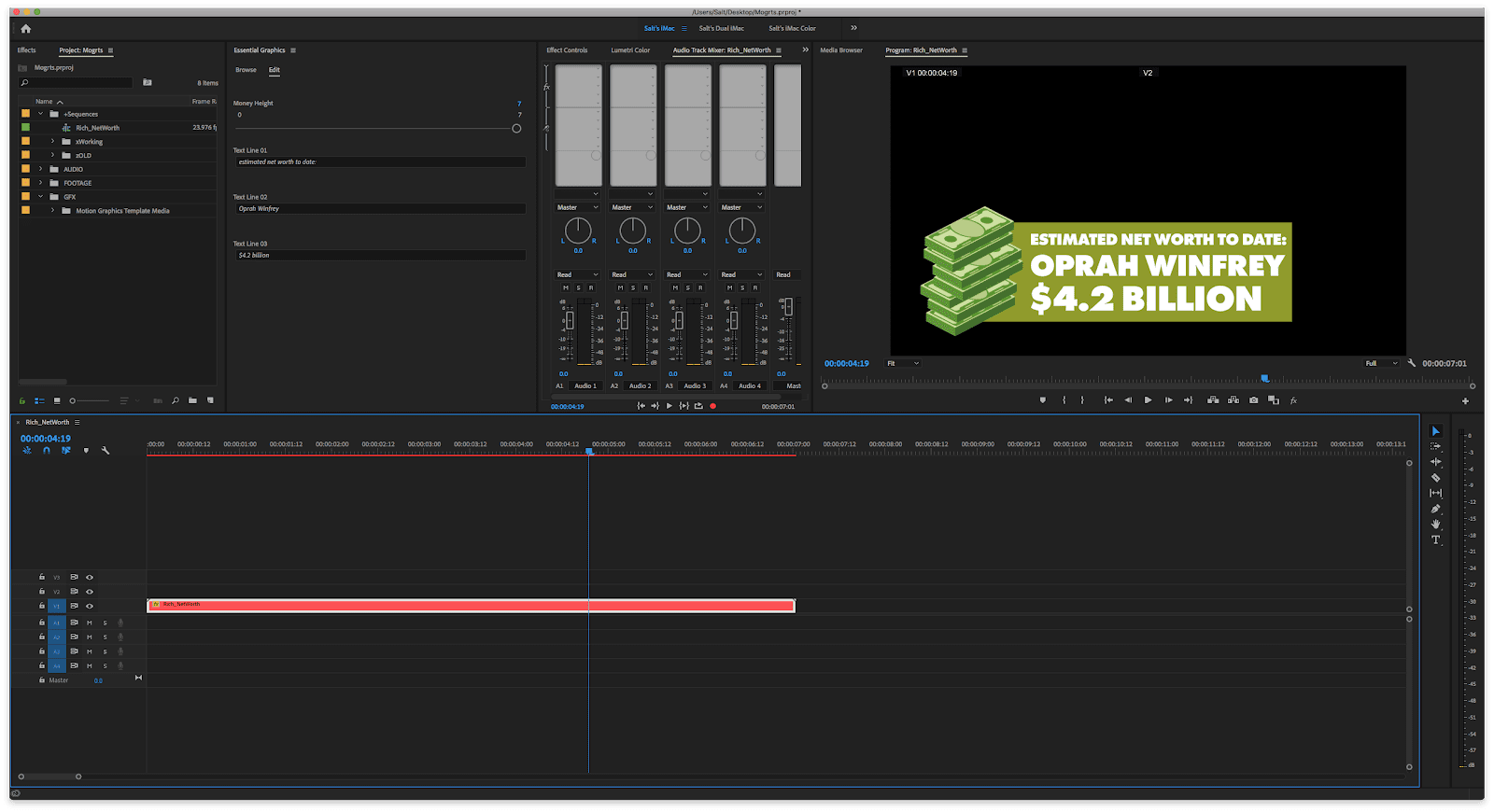 The Premiere Pro Editor’s Guide to Using the Essential Graphics Panel