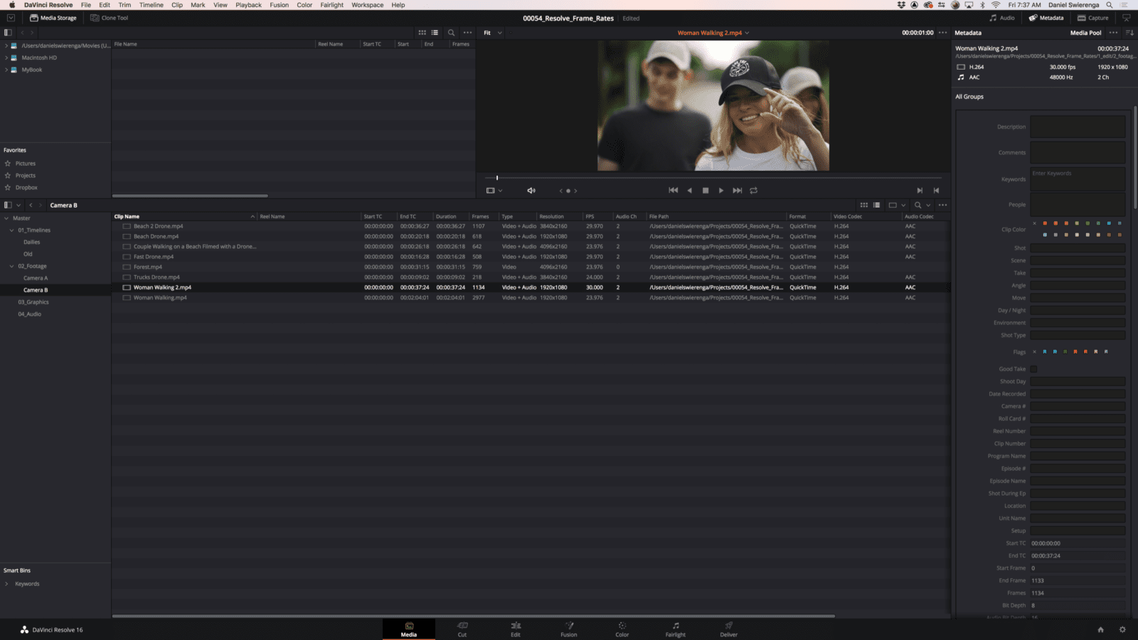 Mixing Frame Rates in DaVinci Resolve - Part 1: Know Thy Frame rate