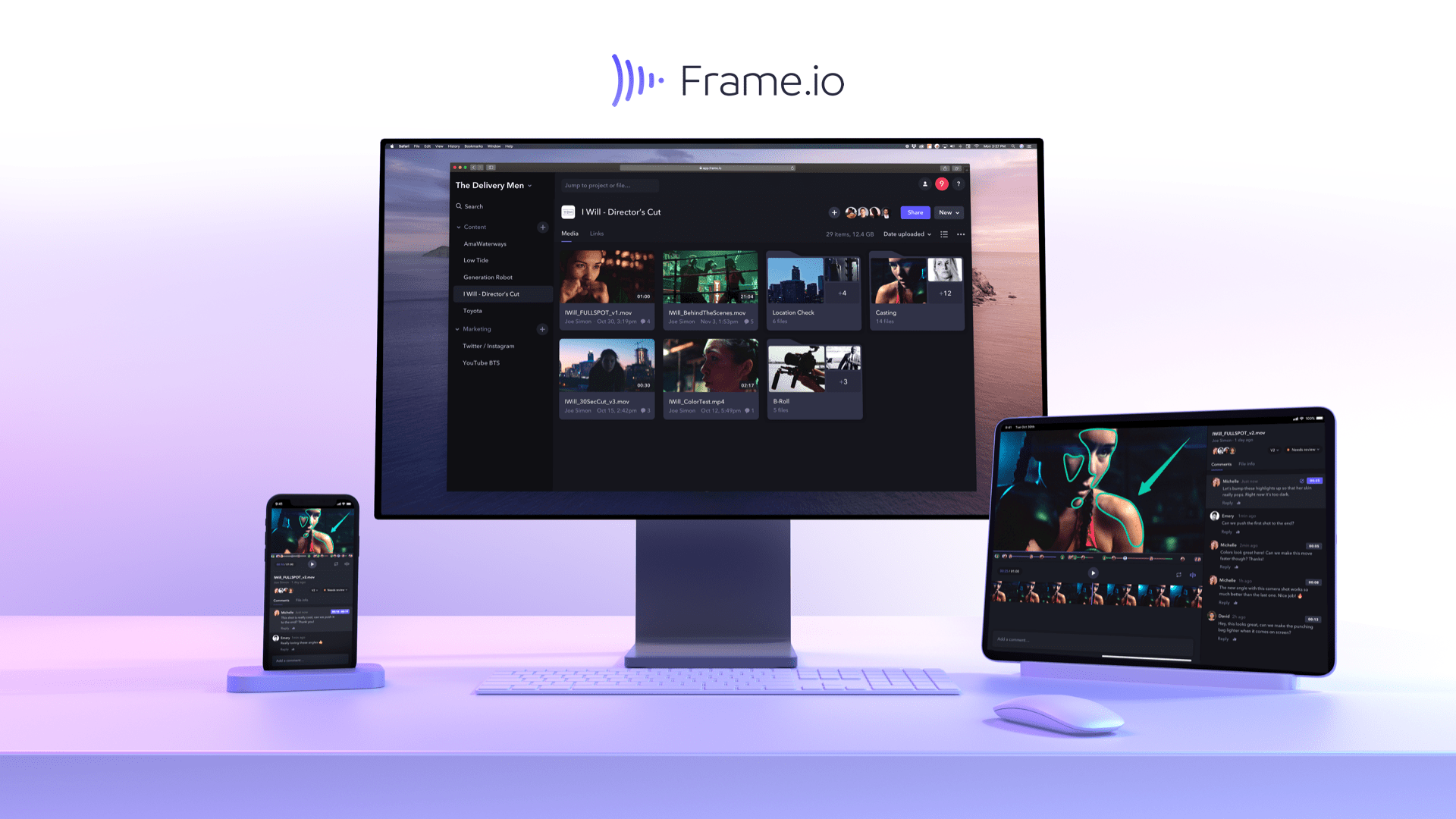 Introducing Frame.io for iPad