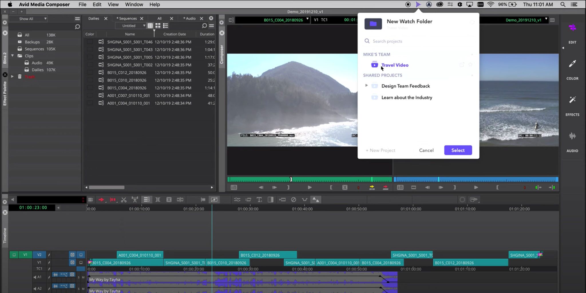 A Fast and Easy Remote Editing Workflow for Avid - Frame.io Insider