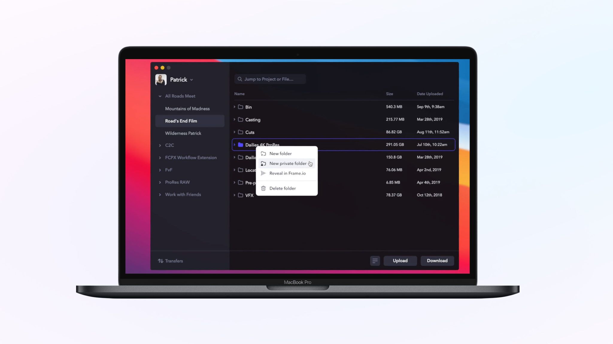 Introducing Frame.io Transfer 1.1 - Frame.io Insider