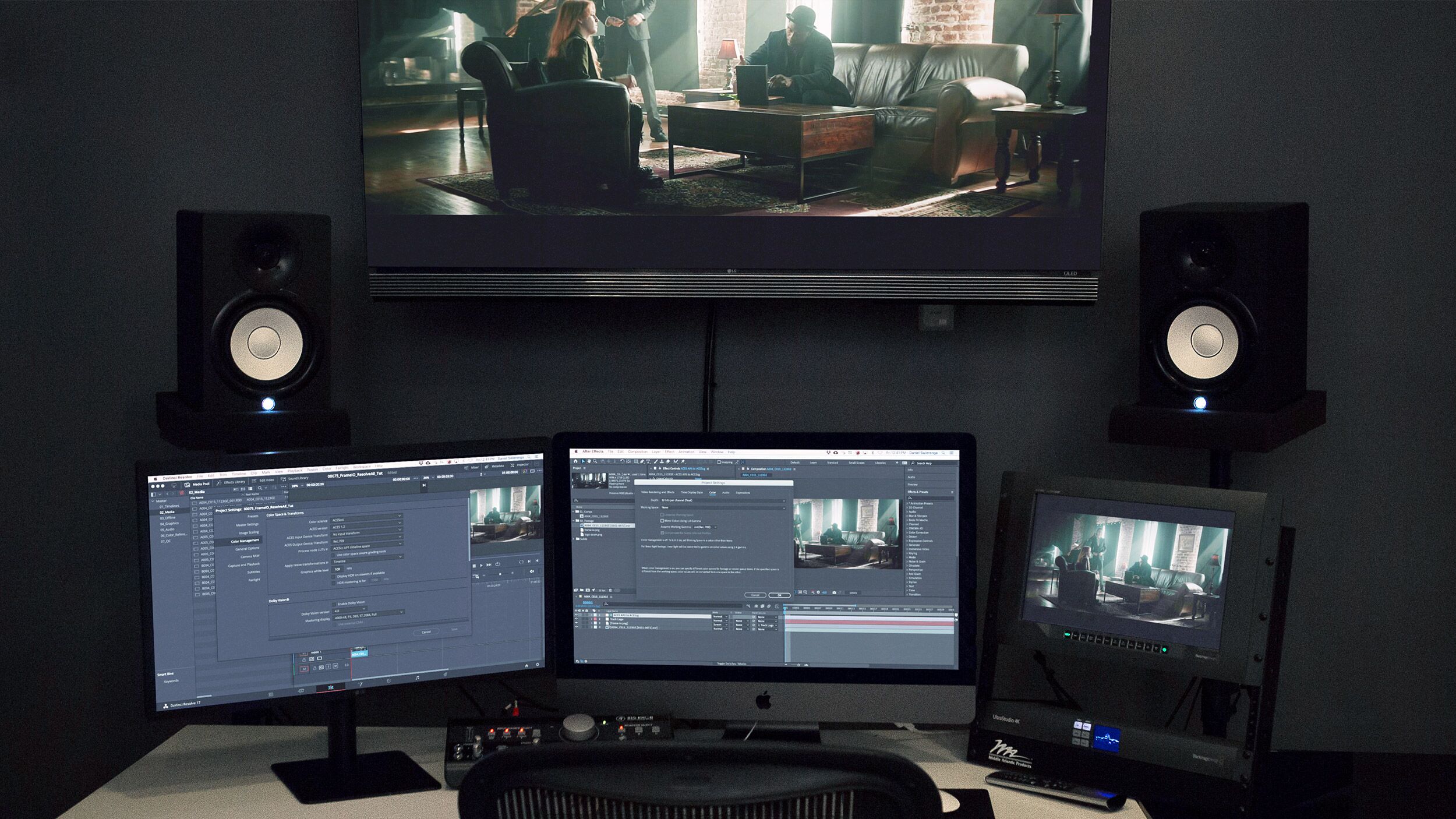 How to Build an ACES Pipeline Between DaVinci Resolve and After Effects