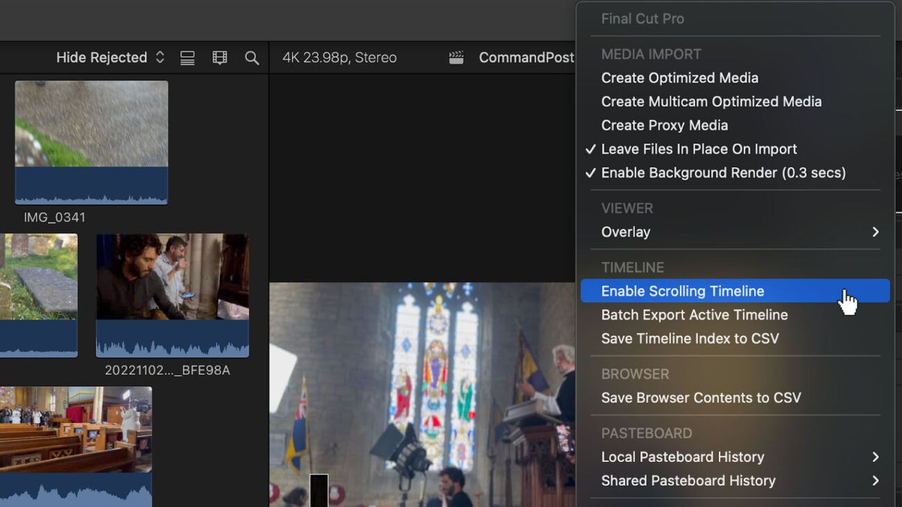 Speed Up Final Cut Pro with CommandPost - Frame.io Insider