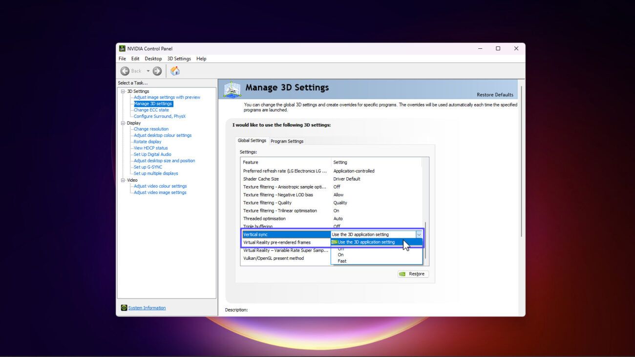 The Video Editor's Guide to the NVIDIA Control Panel - Frame.io Insider