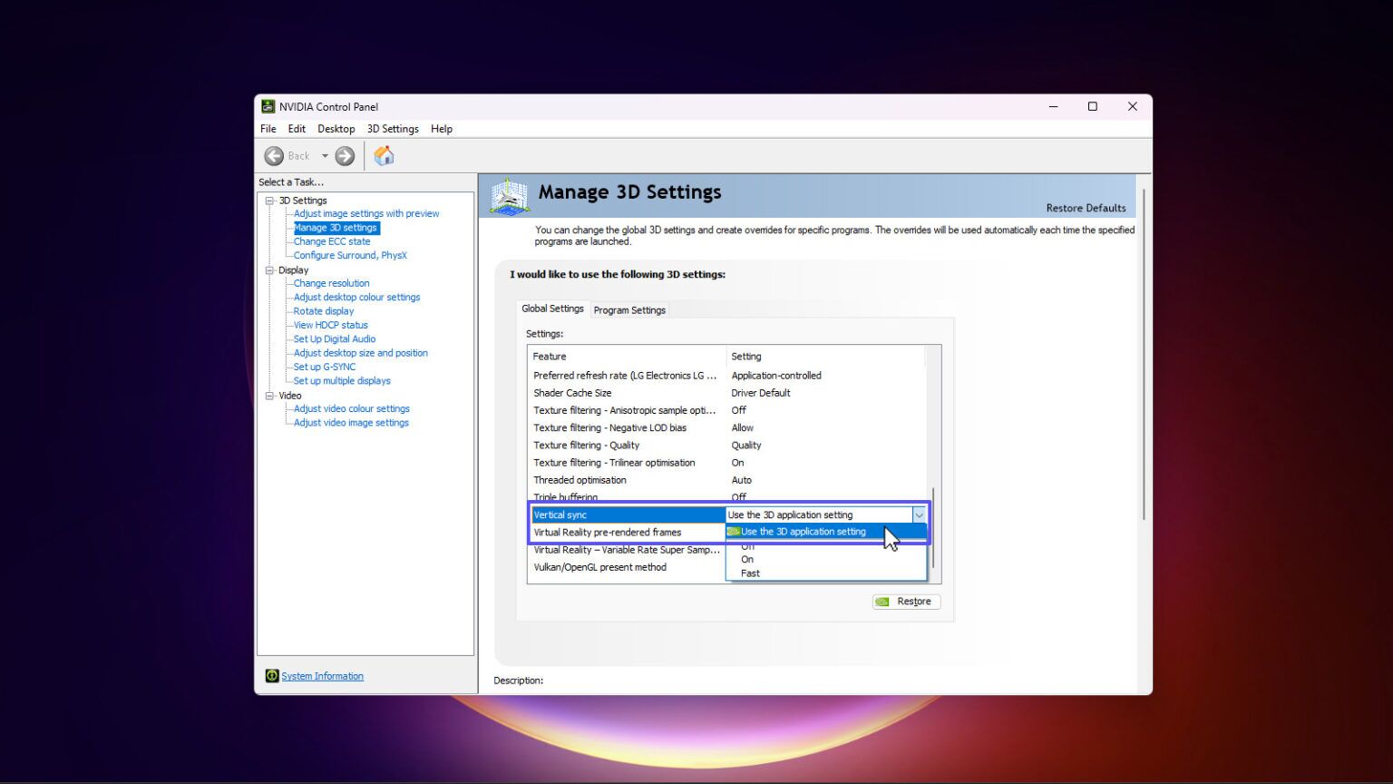 The Video Editor's Guide to the NVIDIA Control Panel - Frame.io Insider