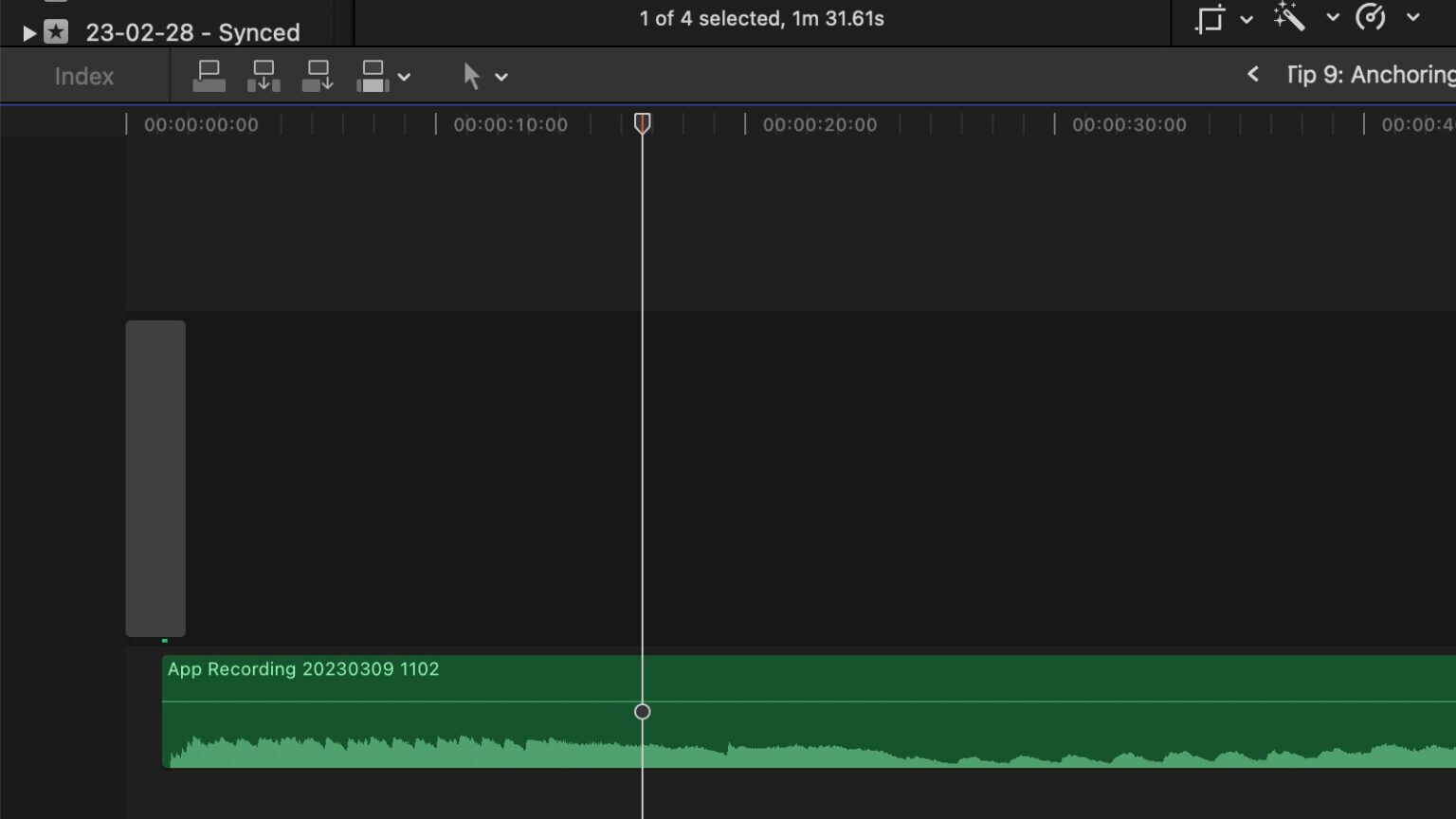 Insider Tips: Anchor Your Audio with a Gap Clip in Final Cut Pro