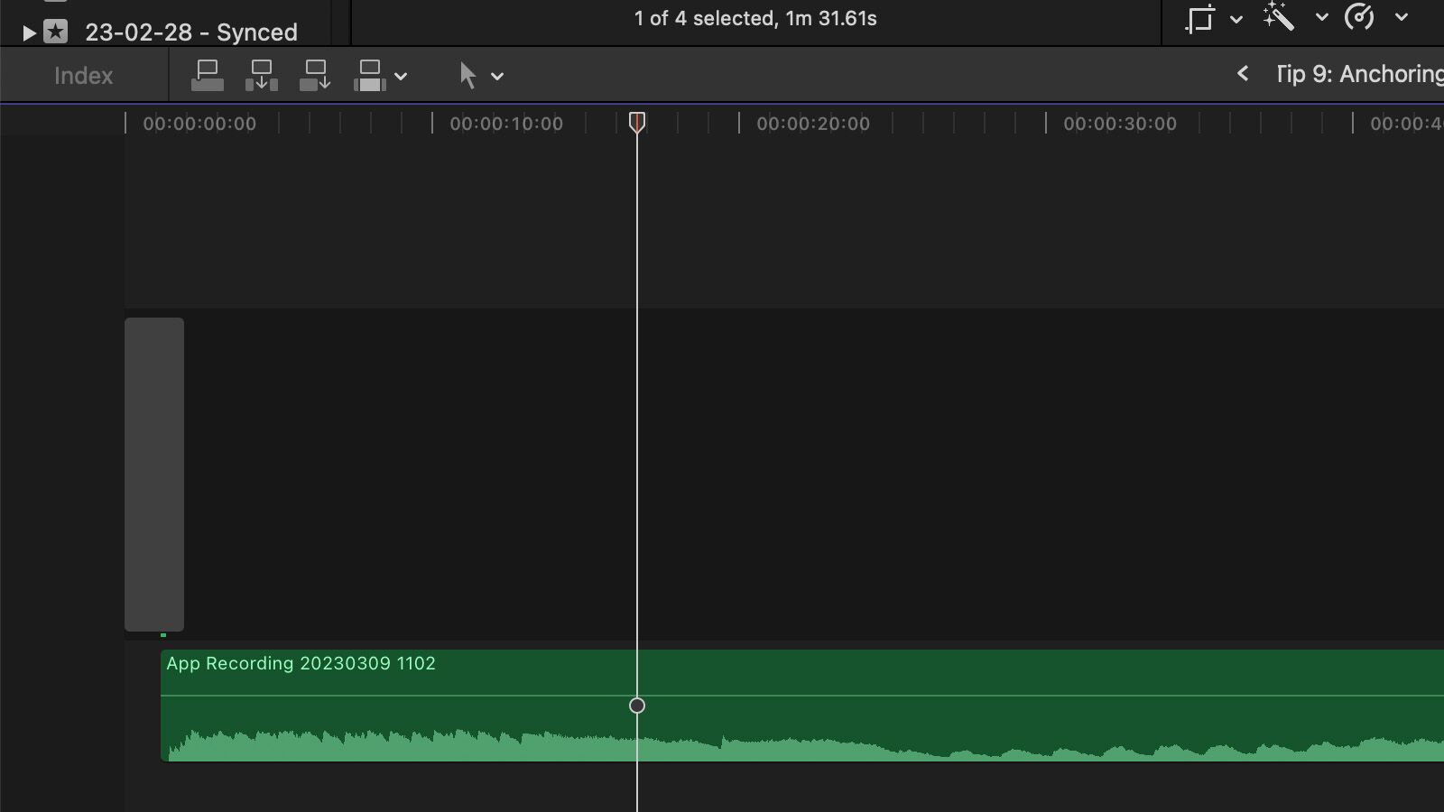Insider Tips: Anchor Your Audio with a Gap Clip in Final Cut Pro