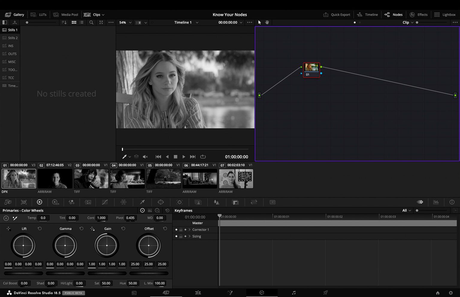DaVinci Resolve's Most Useful Nodes: Serial, Parallel, and Outside