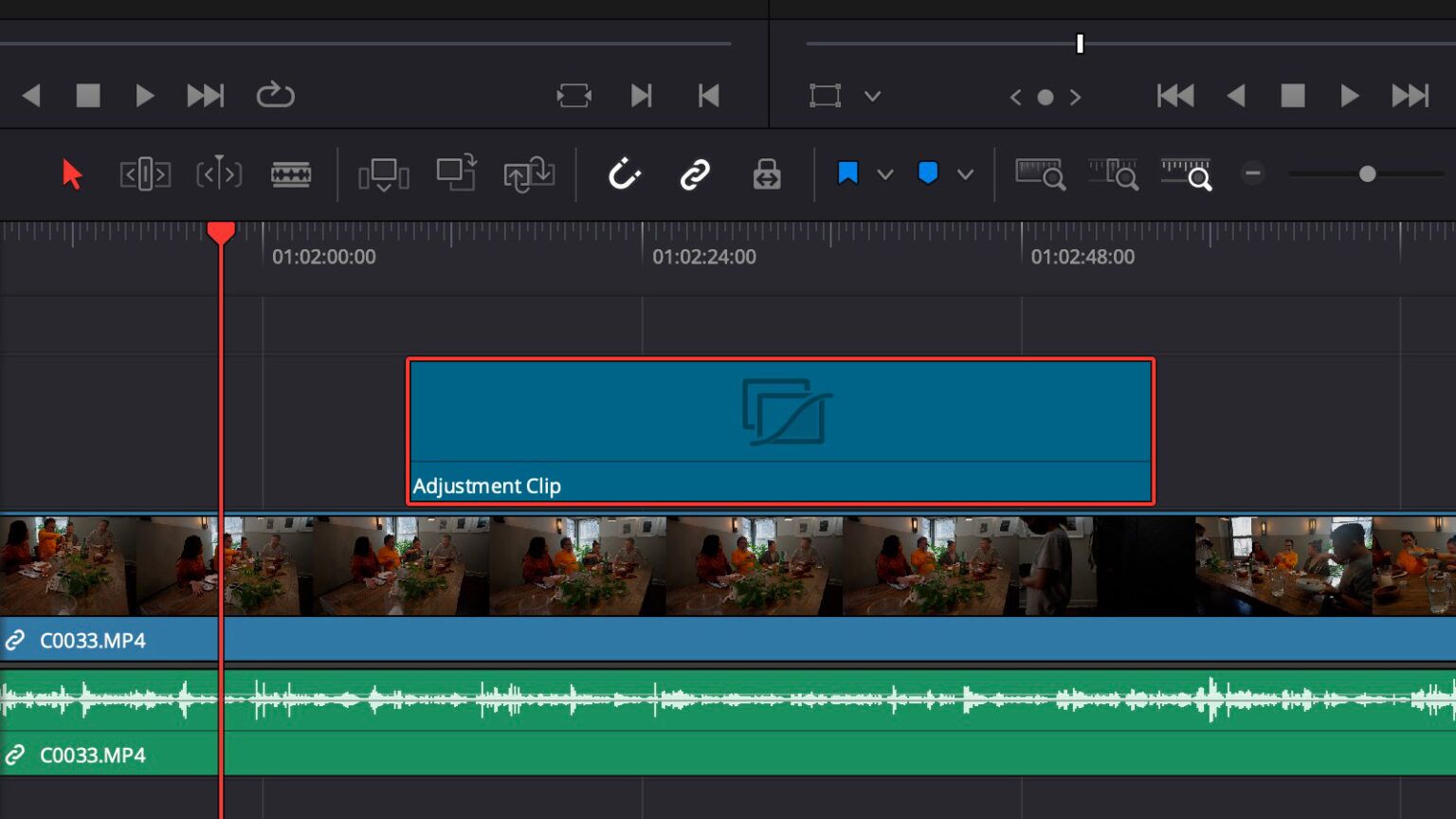 Create Punch-Ins in DaVinci Resolve with Adjustment Clips