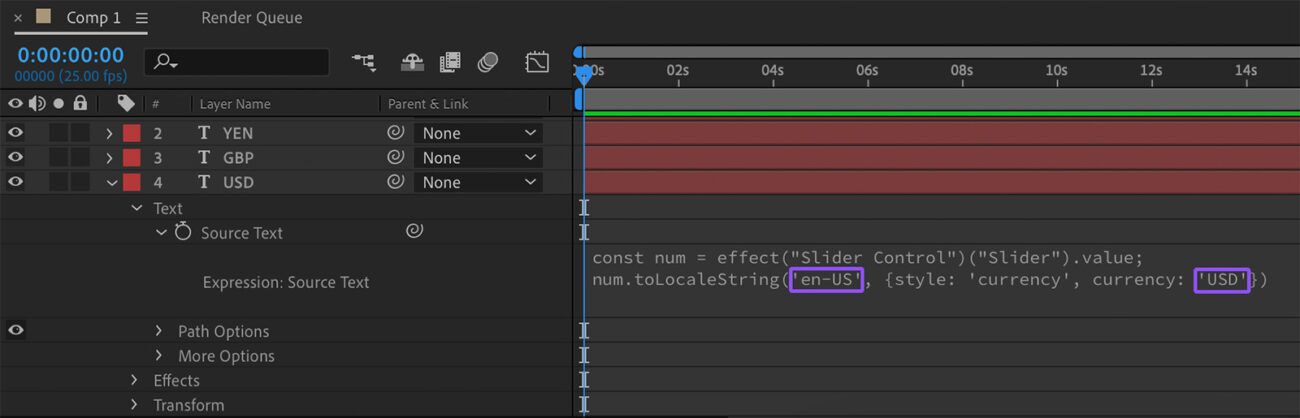 Insider Tips: Format Currency in After Effects with this Expression ...