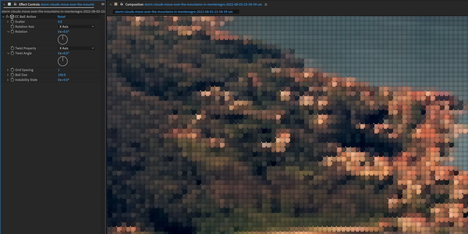 How to Create an Instant Pixelated LCD Effect in After Effects