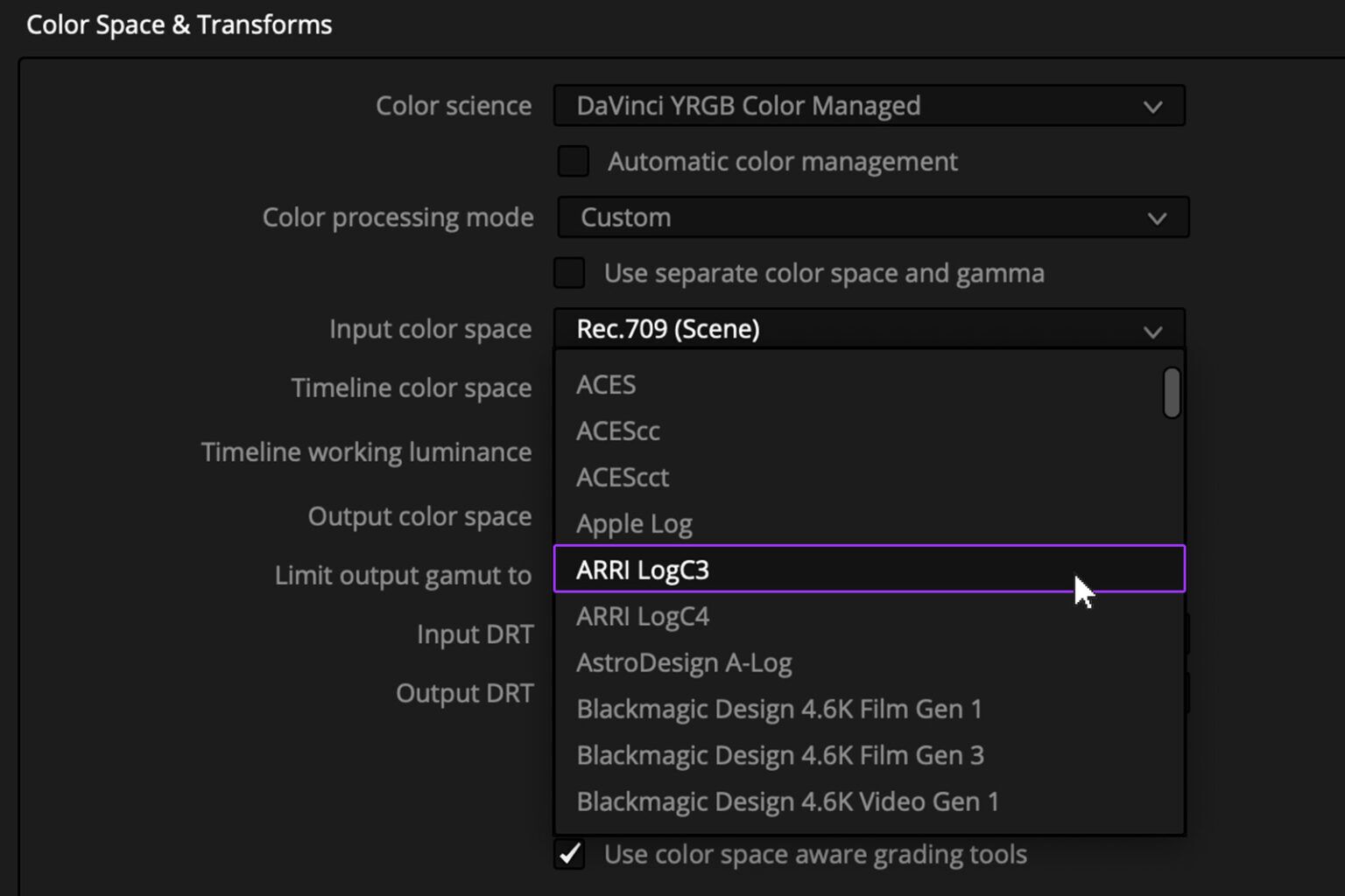 Use a Cheat Sheet for DaVinci Resolve Color Management Setup
