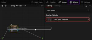 How to Color Manage using Nodes in DaVinci Resolve - Frame.io Insider