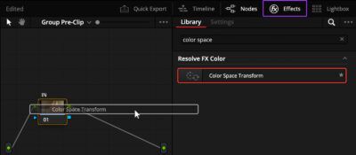 How to Color Manage using Nodes in DaVinci Resolve - Frame.io Insider