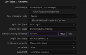 Use a Cheat Sheet for DaVinci Resolve Color Management Setup