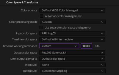 Use a Cheat Sheet for DaVinci Resolve Color Management Setup