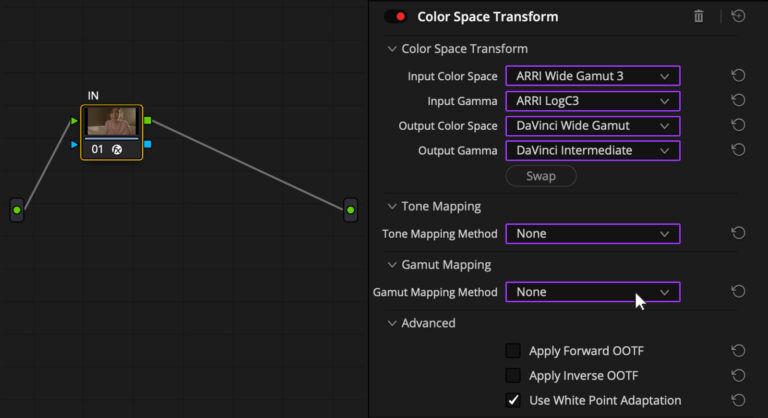 How to Color Manage using Nodes in DaVinci Resolve - Frame.io Insider