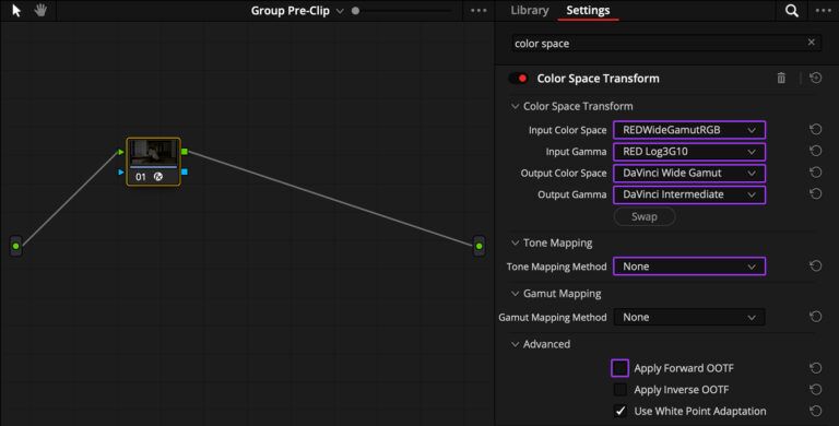 How to Color Manage using Nodes in DaVinci Resolve - Frame.io Insider