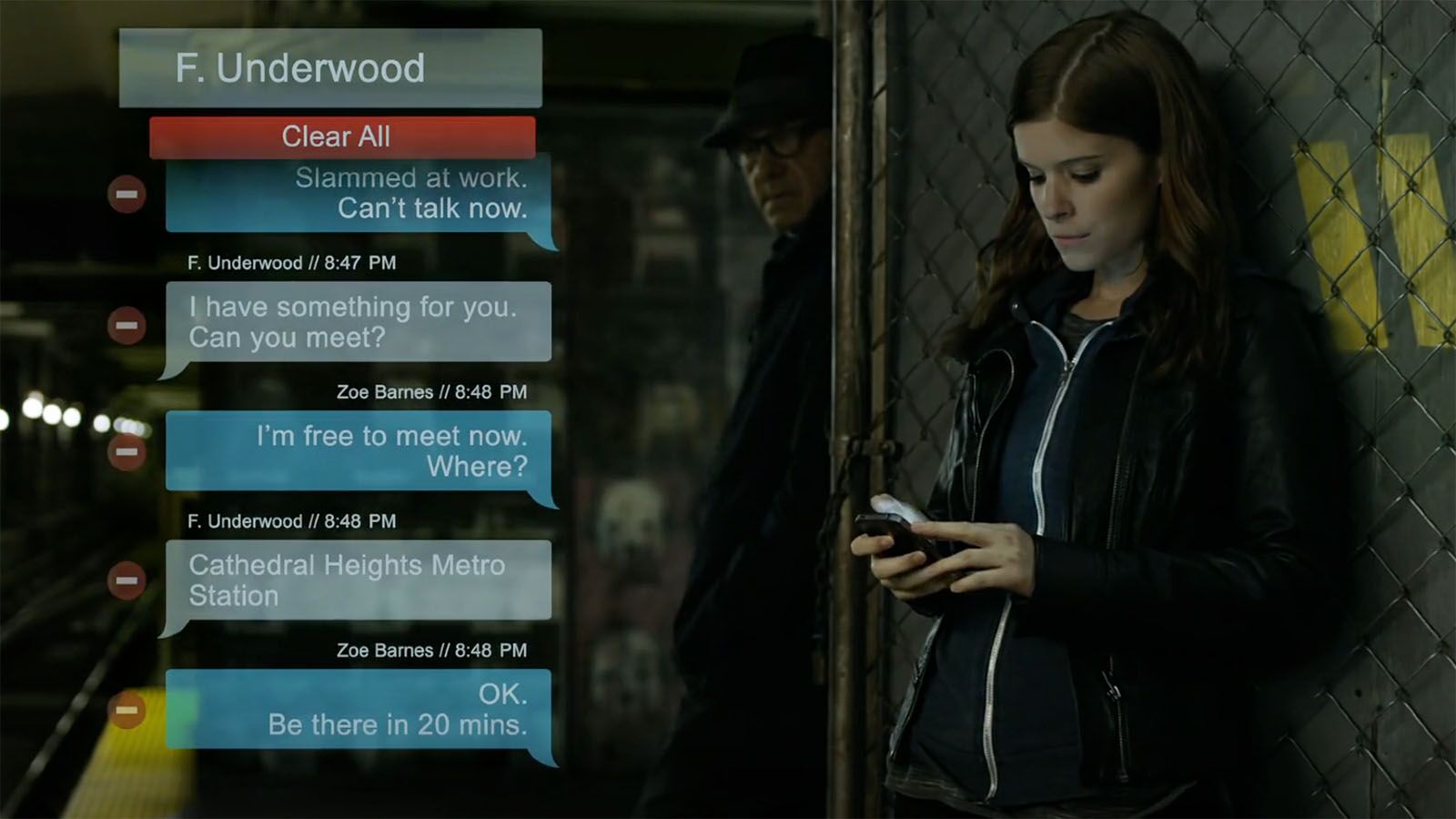 Text messages for TV and film. What works and what doesn't.