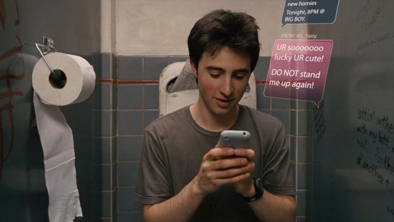 Text messages for TV and film. What works and what doesn't.