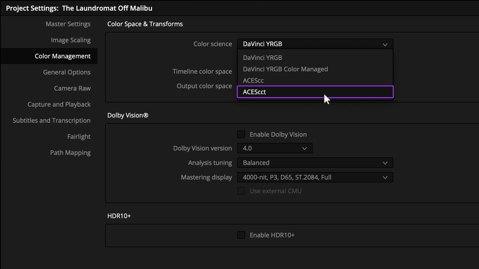 Resolve Color Management vs ACES—Which Should You Choose? - Frame.io Insider