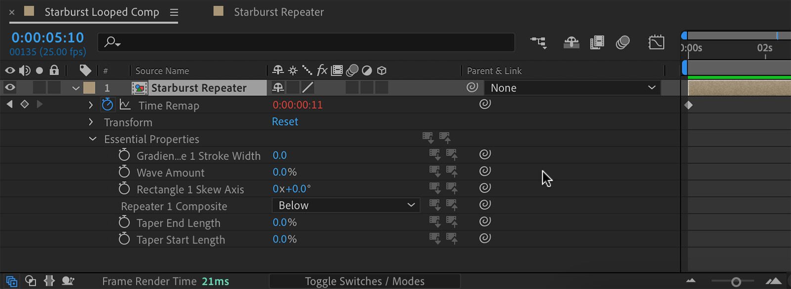 Insider Tips: How to Use Essential Properties in After Effects - Frame.io Insider