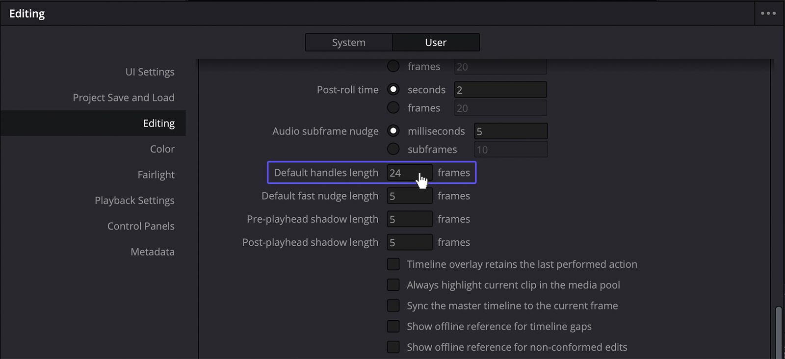 Insider Tips: Getting a Handle on Resolve's Handles - Frame.io Insider
