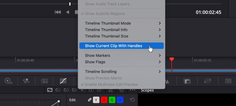 Insider Tips: Getting a Handle on Resolve's Handles - Frame.io Insider