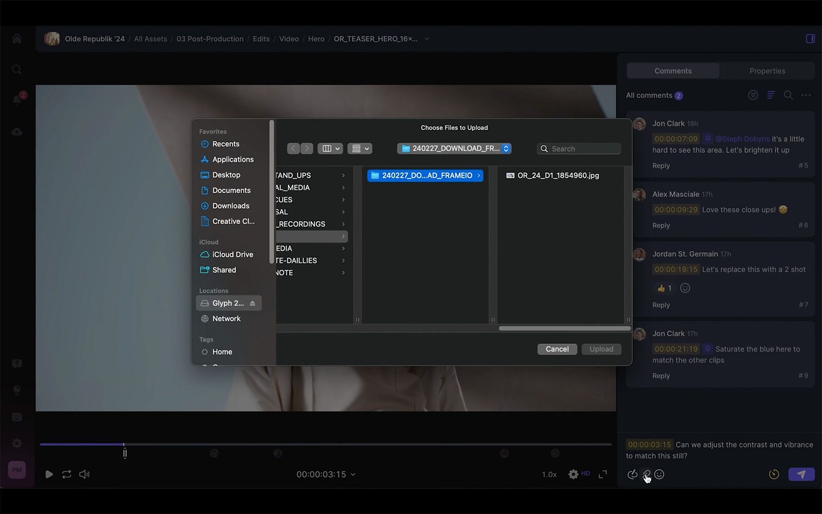 Frame.io V4 Beta Feature Focus—Player and Commenting - Frame.io Insider