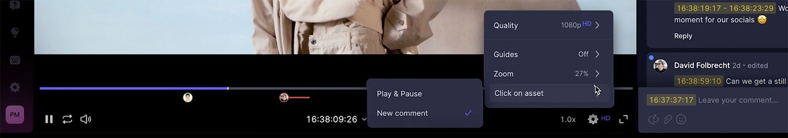 Frame.io V4 Beta Feature Focus—Player and Commenting - Frame.io Insider