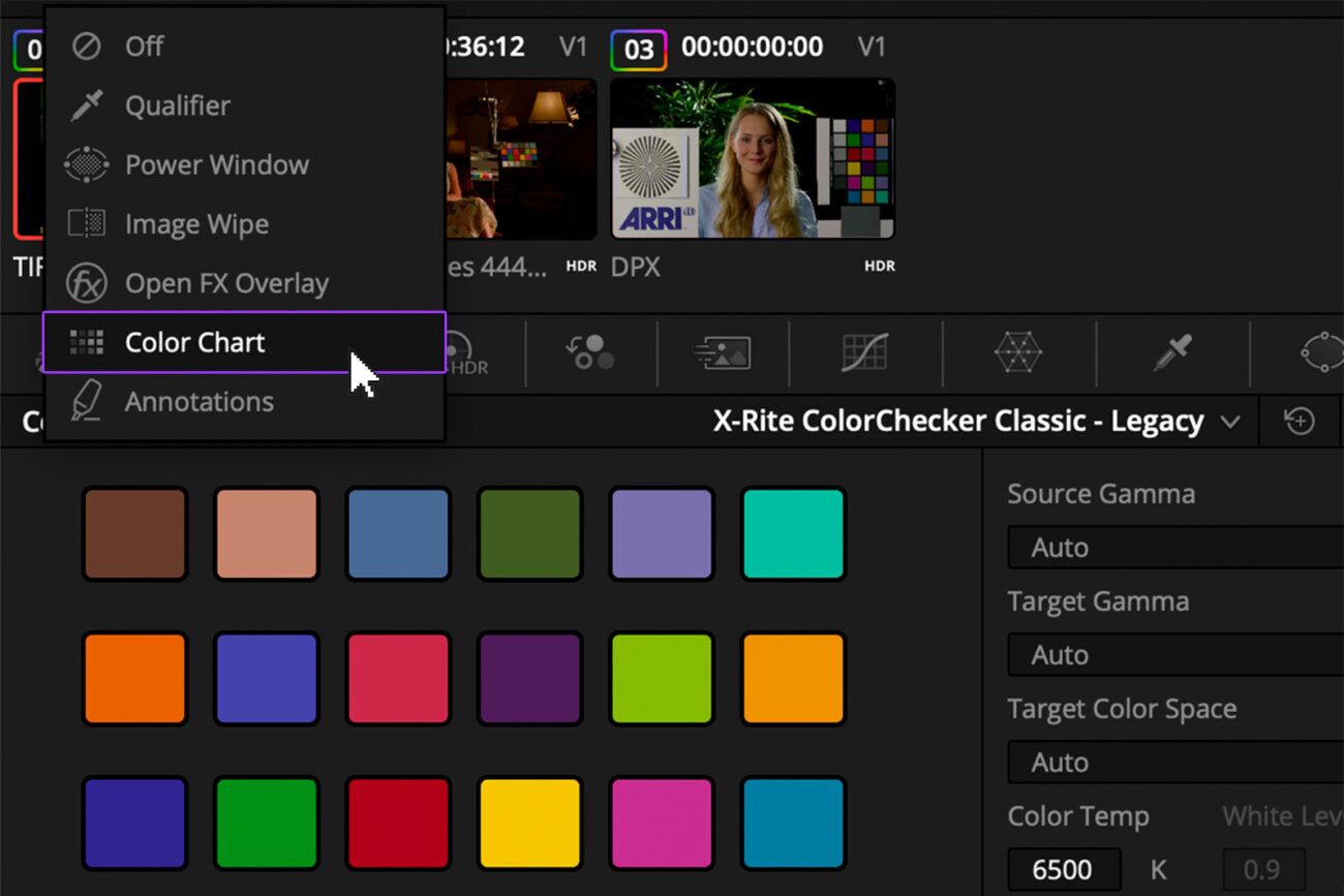 How to Use a Color Chart in Resolve and What to Look Out For
